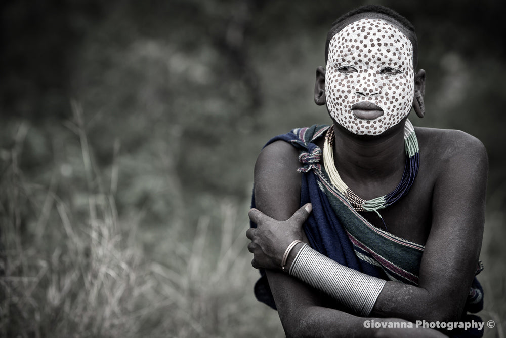 ISABELLA - Young girl from The Suri tribe 2